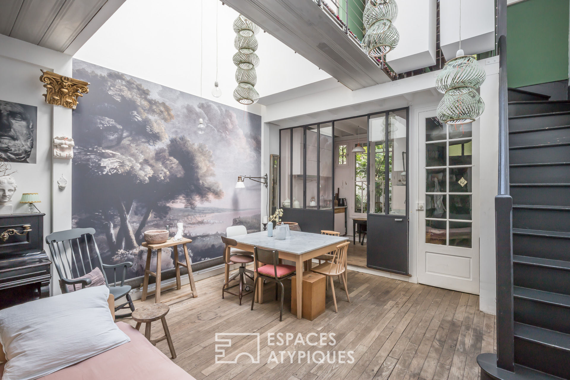 Déco atelier d'artiste : 66m2 pour faire le plein d'idées | Une ...